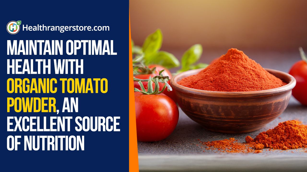 Maintain optimal health with Organic Tomato Powder, an excellent source ...