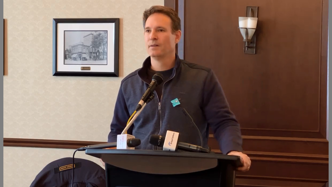 Feb19th Ottawa Freedom Convoy2022 Leader Tom Marazzo Holds Press ...