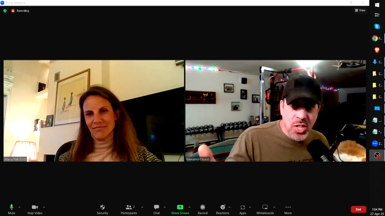 FreeFloat with Maria Nikolaidi interviewing Johnny Cirucci - Brighteon .com