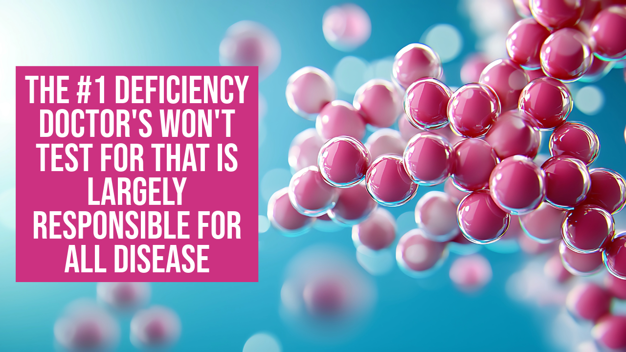 The #1 Deficiency Doctors Won't Test for That is Largely Responsible ...