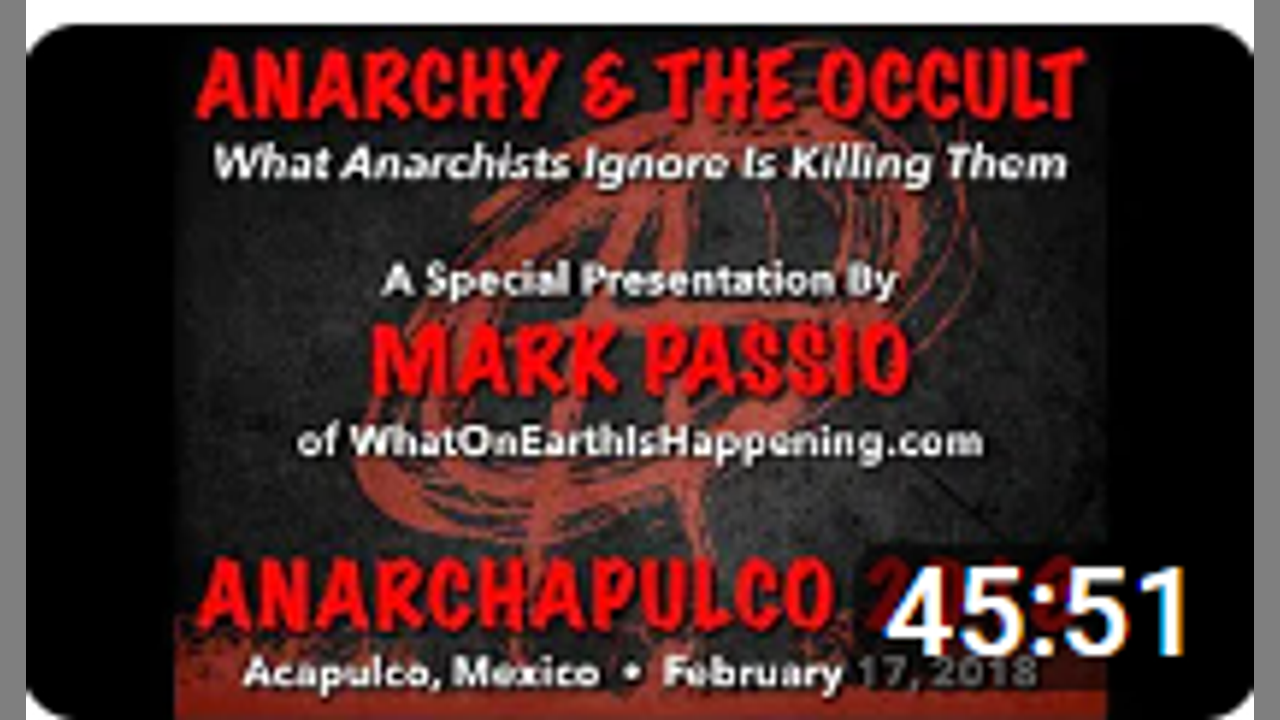 Mark Passio - Anarchy & The Occult - Brighteon.com