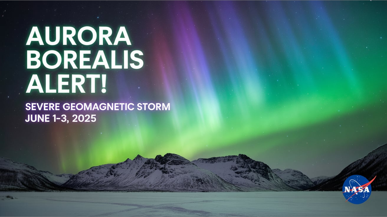 Aurora Borealis Geomagnetic Storm 2025 | Stunning Northern Lights Alert! - Brighteon .com