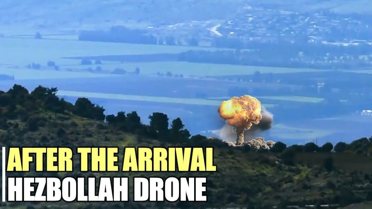 Hezbollah kamikaze drone wipe out Israeli soldiers at Ramim barracks ...