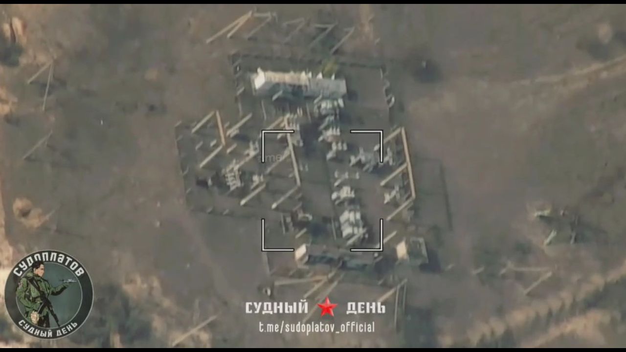 Russian FPV drones 'VT-40' strike on electrical substations in the ...