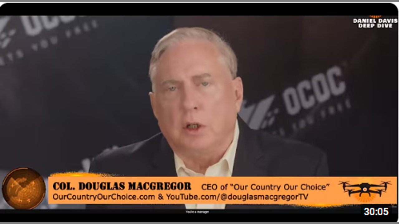 Colonel Douglas Macgregor, 12.11.24, Wednesday, Why Syria Fell So Fast ...