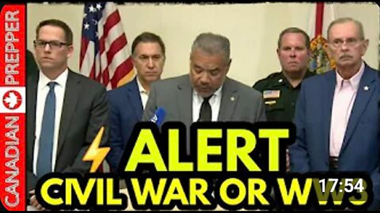 Canadian Prepper, 09.17.24, Tuesday, ⚡ALERT： CIVIL WAR, ASSASSINATION ...