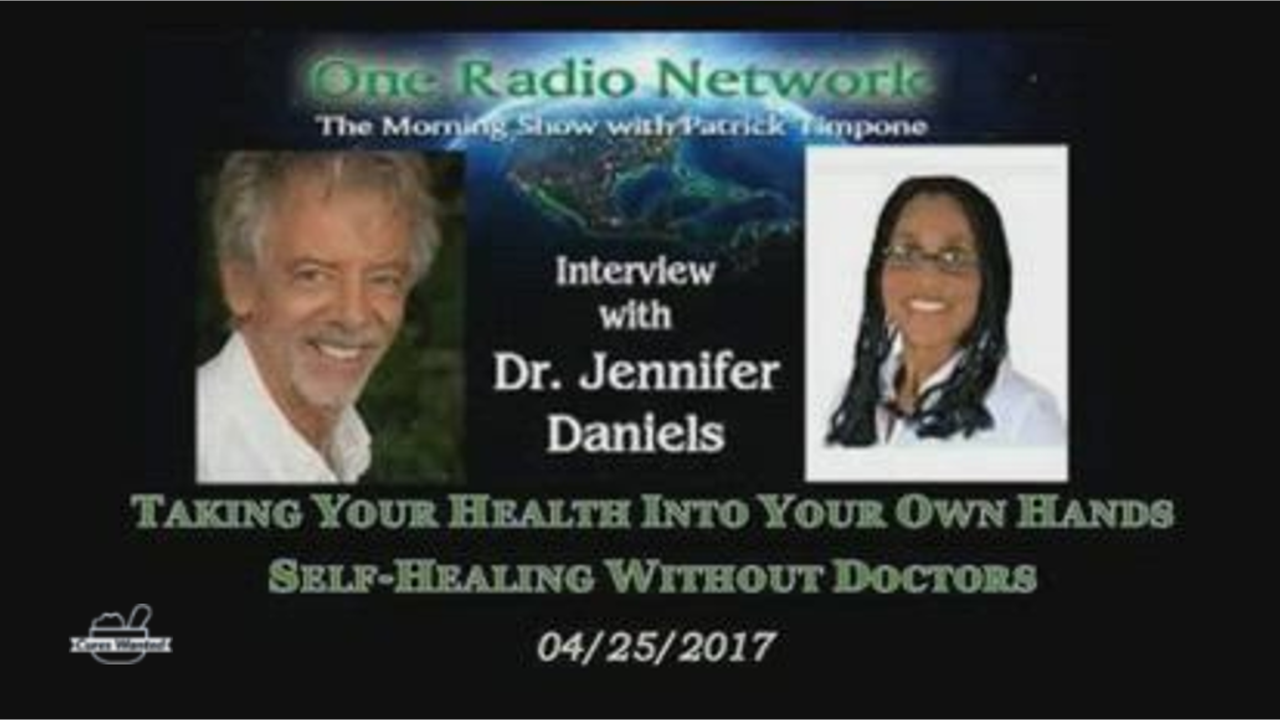Dr Jennifer Daniels - Taking Your Health Into Your Own Hands - Self ...