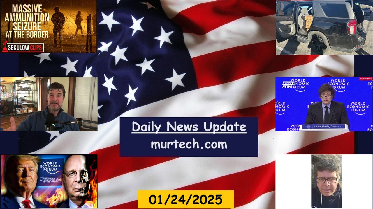 Shane Vaughn: 14th Amendment, ACLJ: Border, Dr Steve Turley: WEF, Doug ...