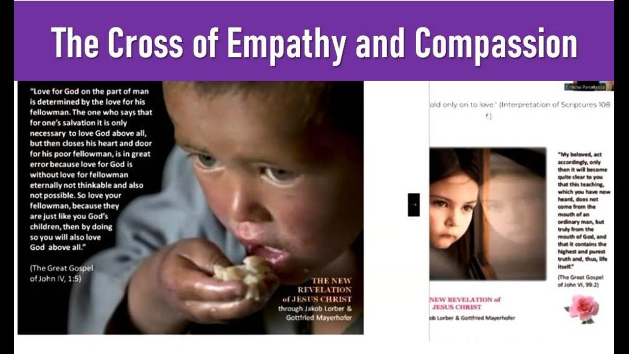 The Cross of Empathy and Compassion (New Revelation through Jakob Lorber & Gottfried Mayerhofer ...