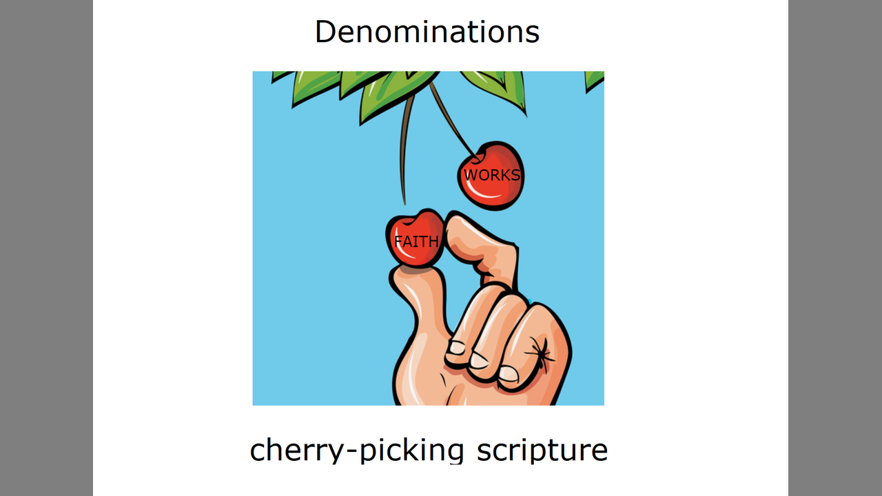 Denominations Cherry-picking Scripture - Brighteon.com