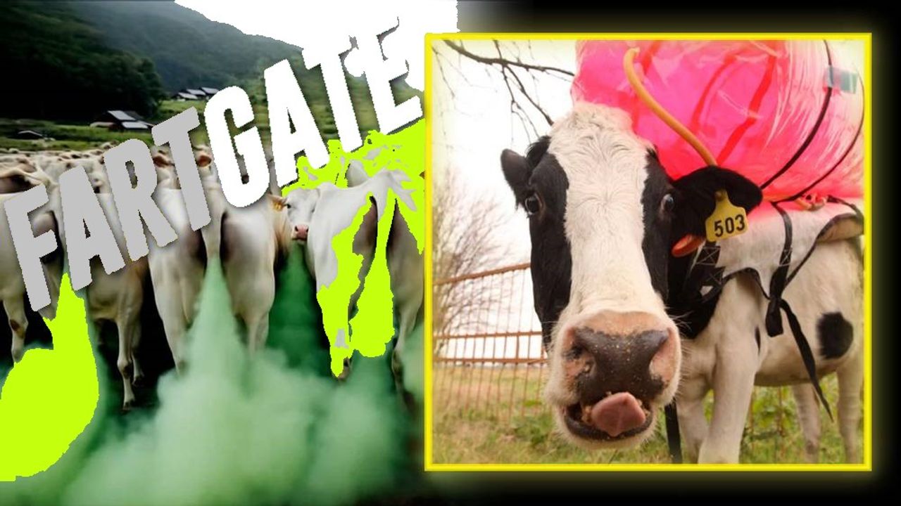 FARTGATE: Torturing Cows Because Their Farts Are 'Bad' - Brighteon.com
