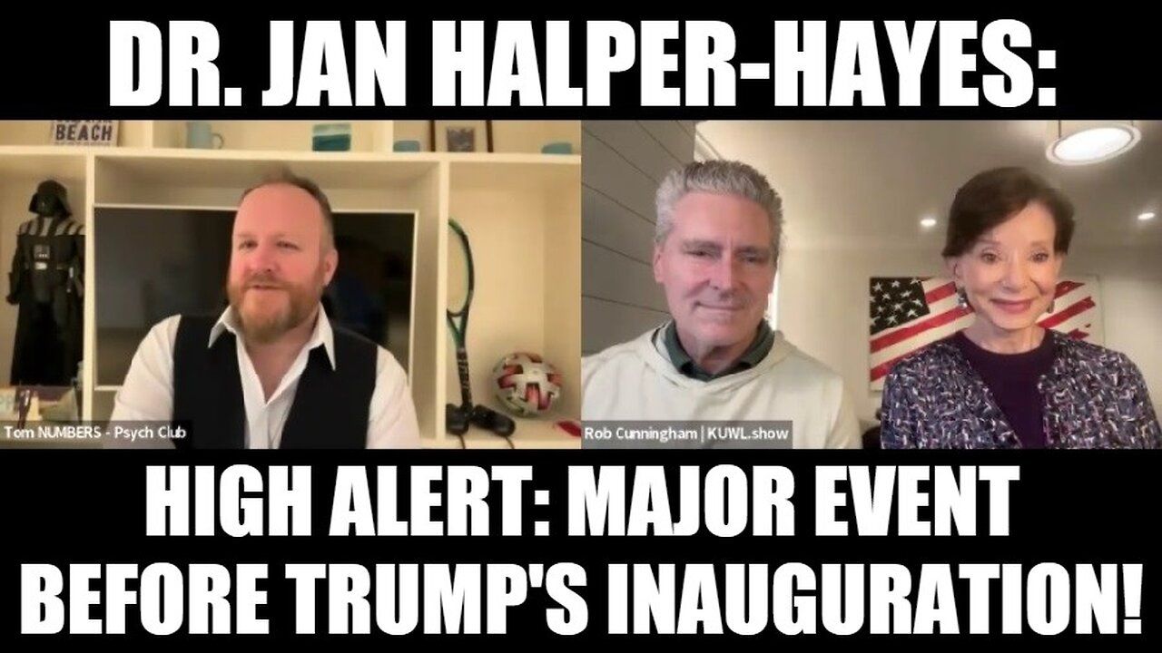 Dr. Jan Halper-Hayes... High Alert... Major Event Before Trump's ...