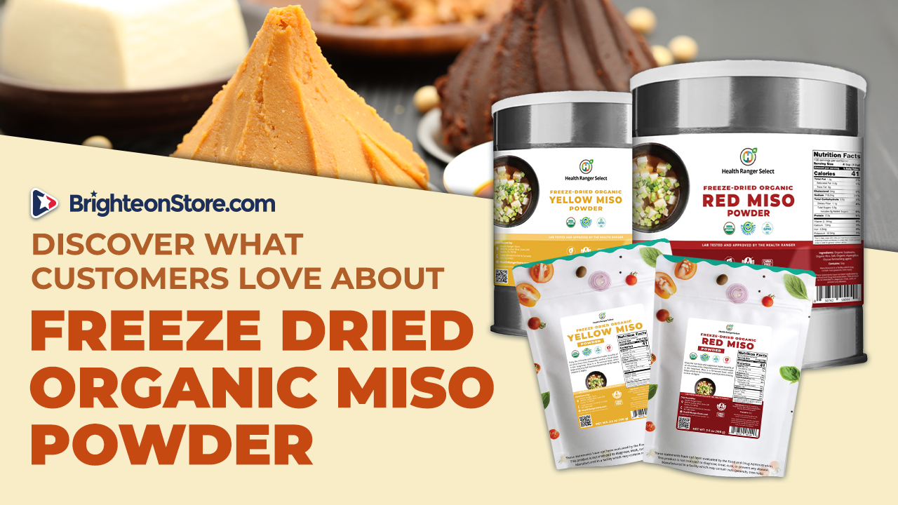 Discover what customers love about Freese Dried Organic Miso Powder ...
