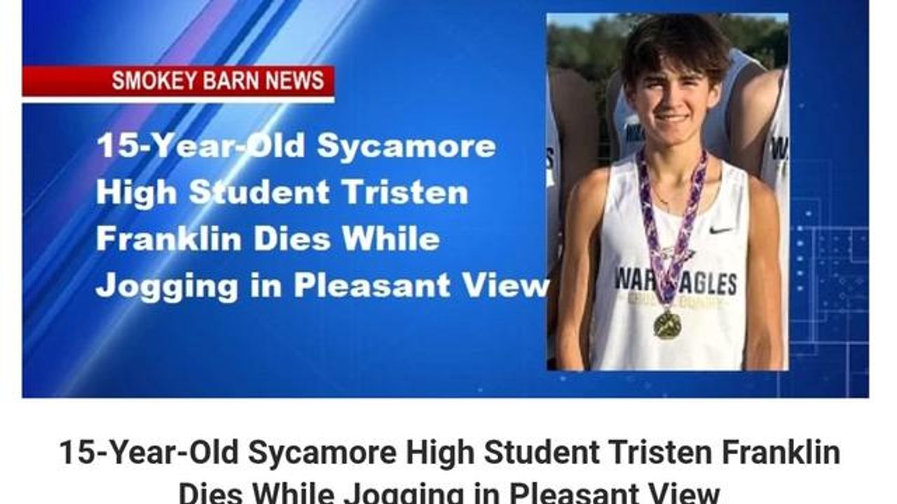 15 YR OLD TRISTEN DIED WHILE JOGGING. TIME TO BLAME THE HEAT ...