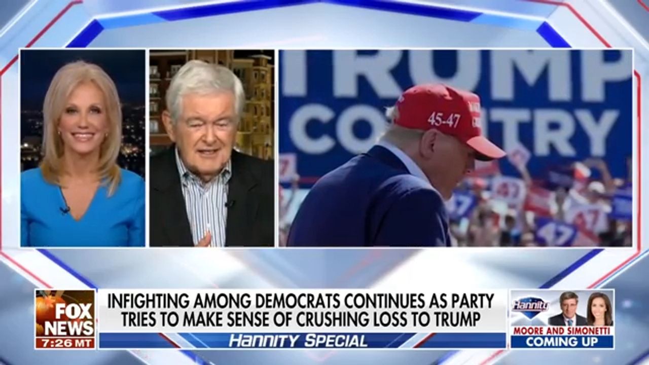 Newt Gingrich: Democrats spent over a billion trying to beat Trump and ...