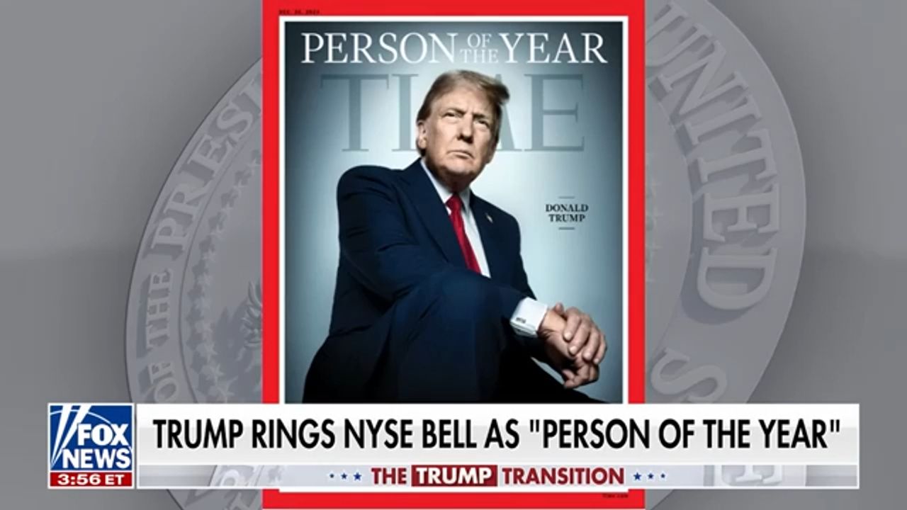 ‘PERSON OF THE YEAR’: Trump makes history ringing NYSE bell - Brighteon ...