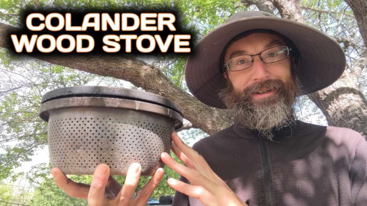 Colander Wood Stove - Brighteon.com