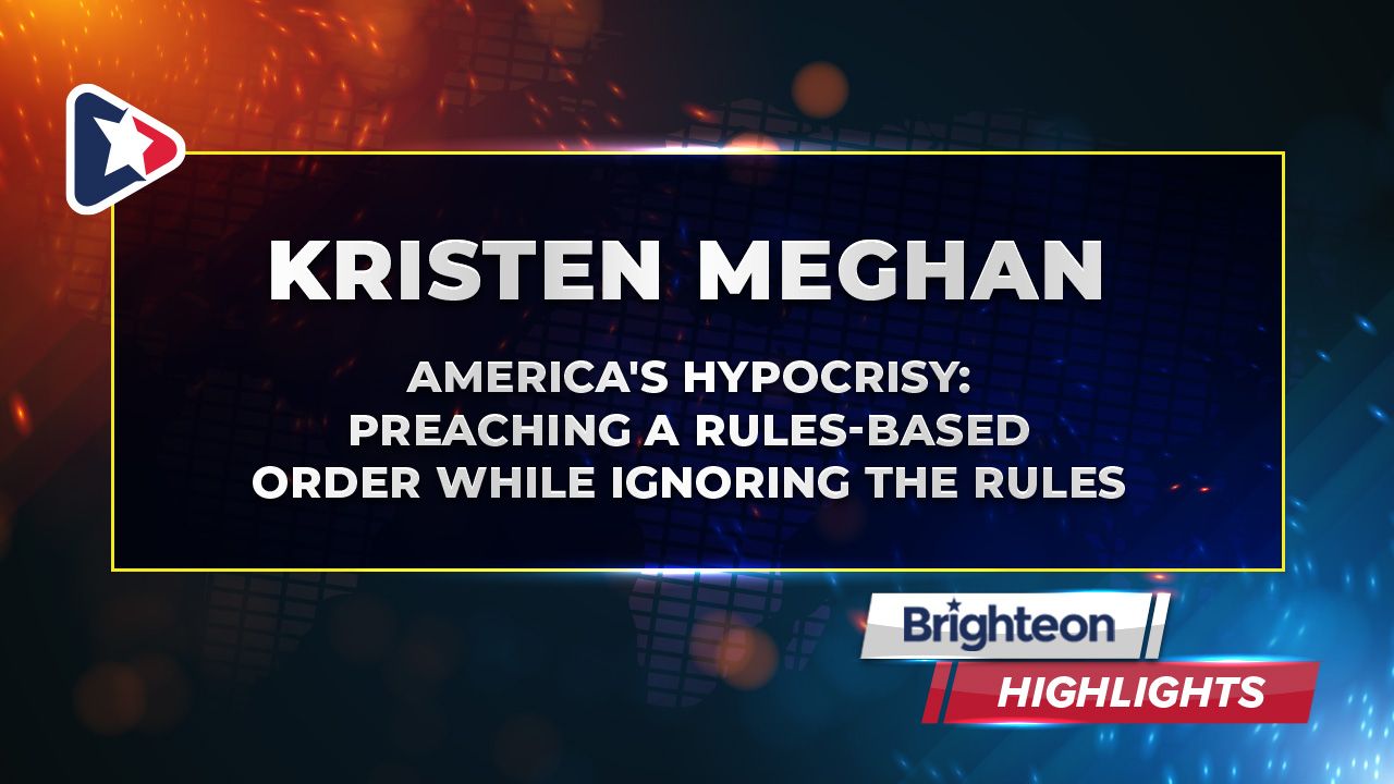 America's Hypocrisy: Preaching a Rules-Based Order While Ignoring the ...