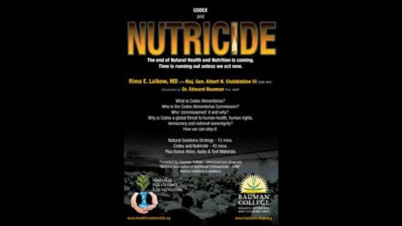 Codex et nutricide - Dr. Rima Laibow - 2005 - Brighteon.com