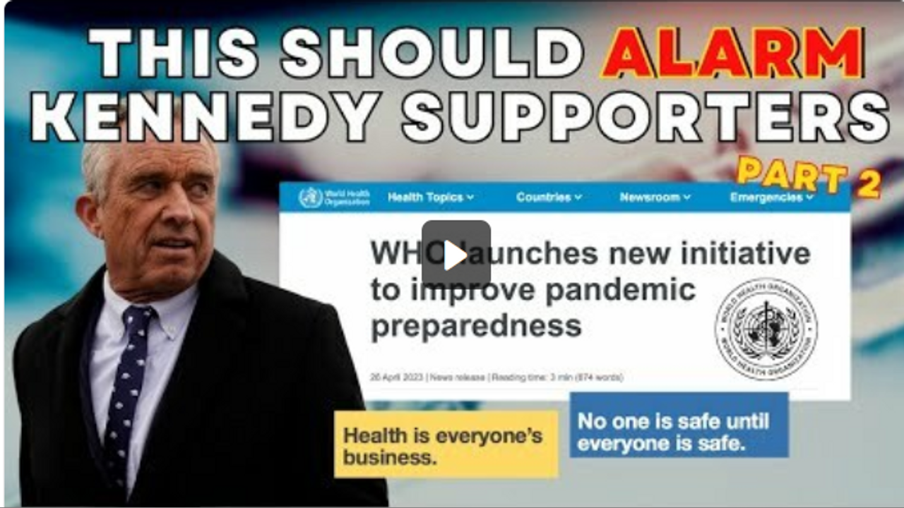 This should alarm RFK Junior supporters - Brighteon.com