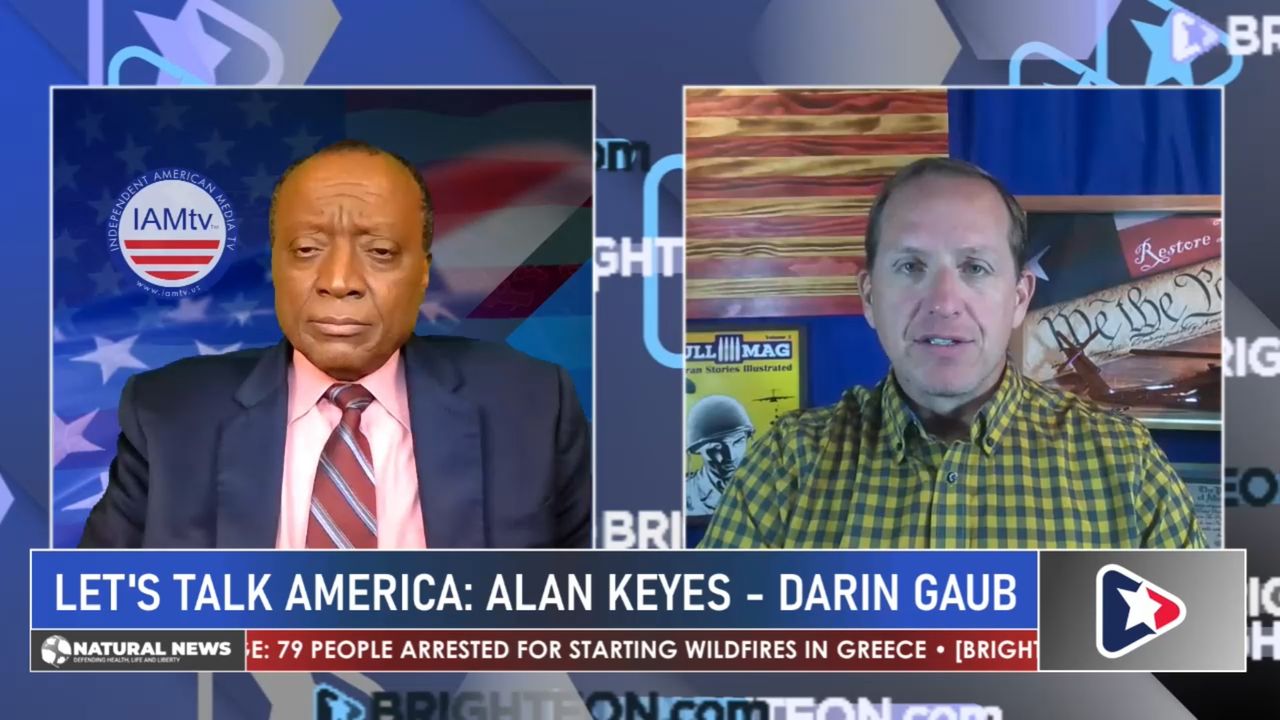 8/30/2023 Let's Talk America: Alan Keyes ft. Darin Gaub - Brighteon.com