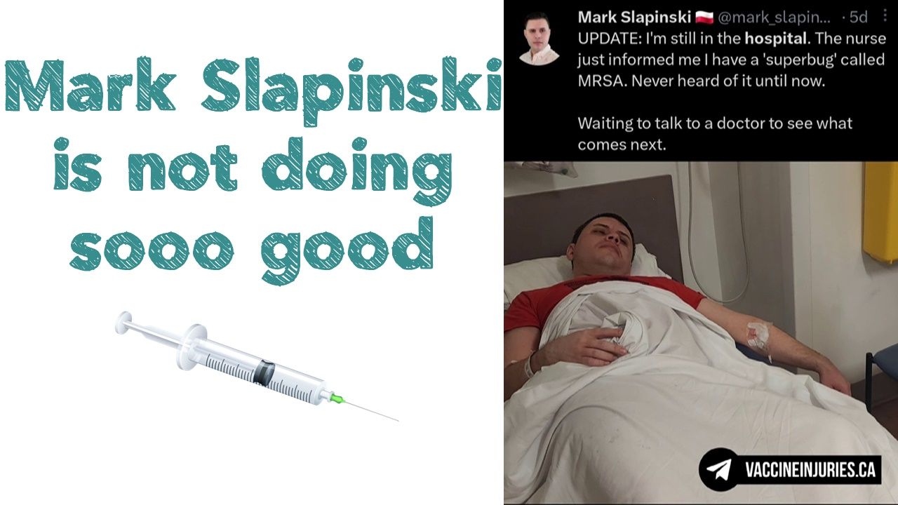 Mark Slapinski not doing sooo good 💉 - Brighteon.com