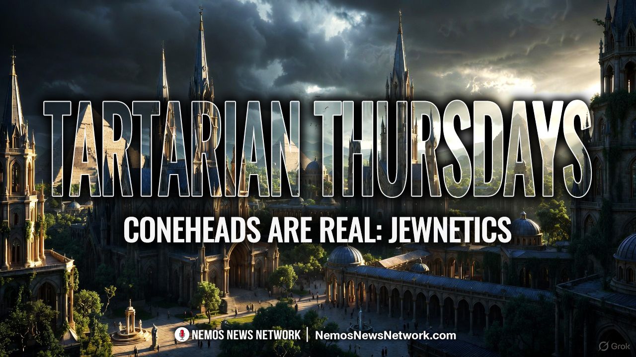 Tartarian Thursdays # 4 - Coneheads are Real: Jewnetics - Brighteon .com