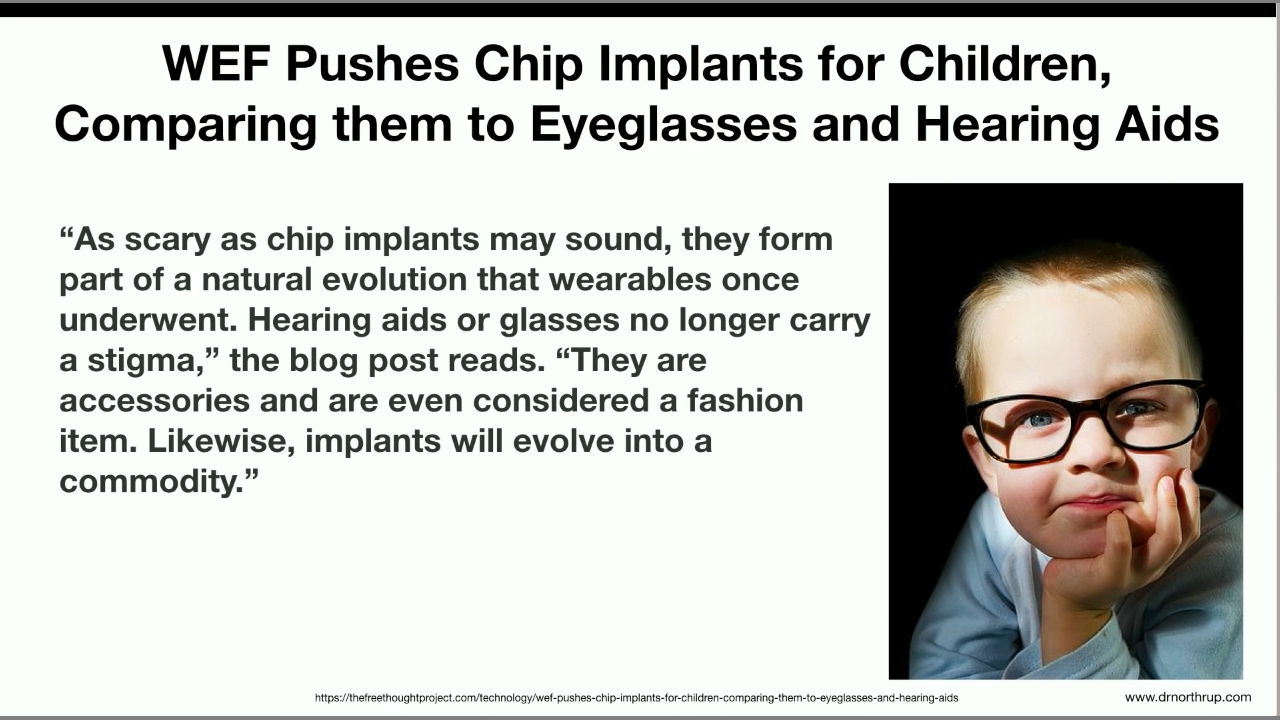 Dr. Christiane Northrup | “WEF Pushes Chip Implants For Children ...