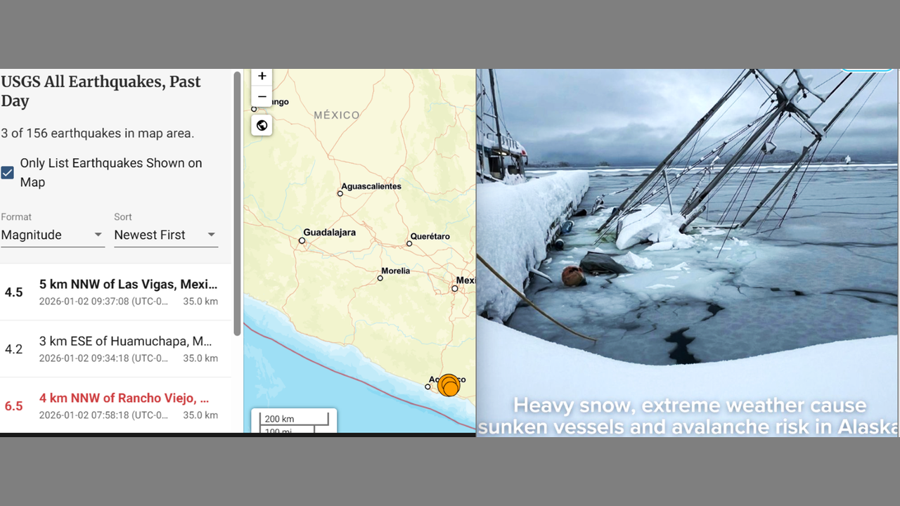 6.5 EARTHQUAKE SHAKES SKYSCRAPERS IN MEXICO CITY-BOATS SINK UNDER ...