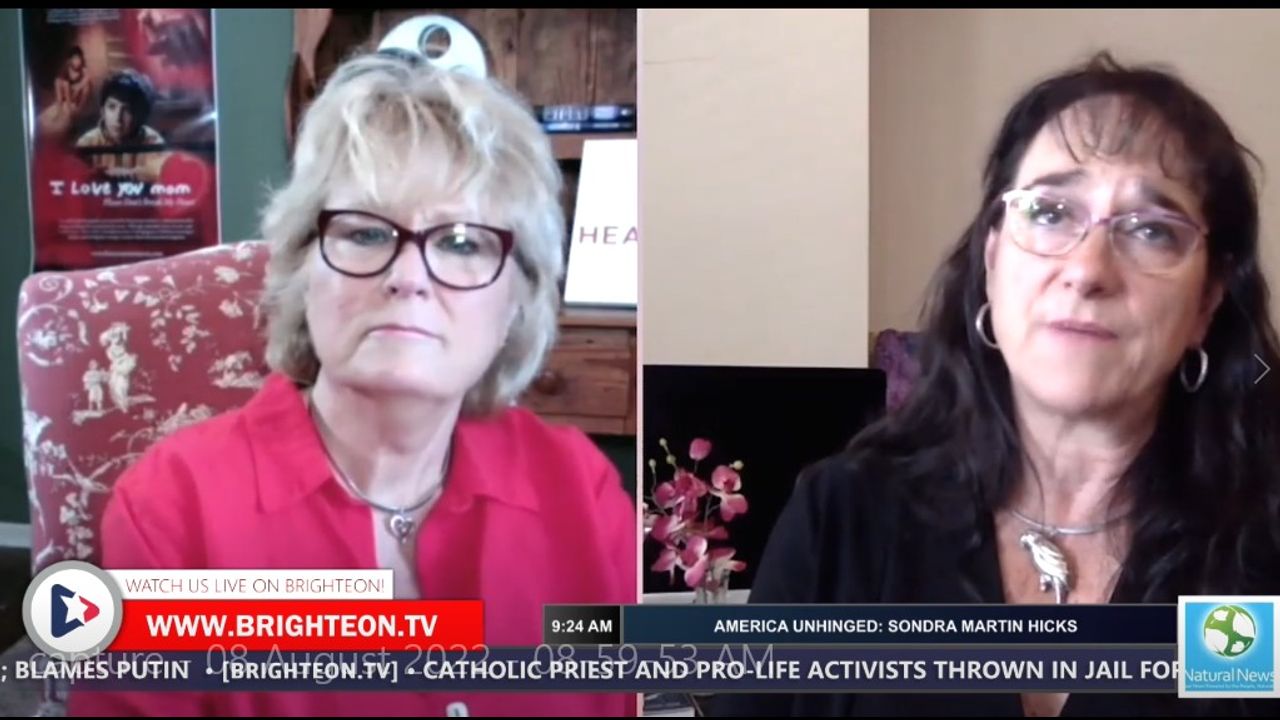 8/8/2022 America Unhinged Radio: Sondra Martin Hicks - Brighteon.com