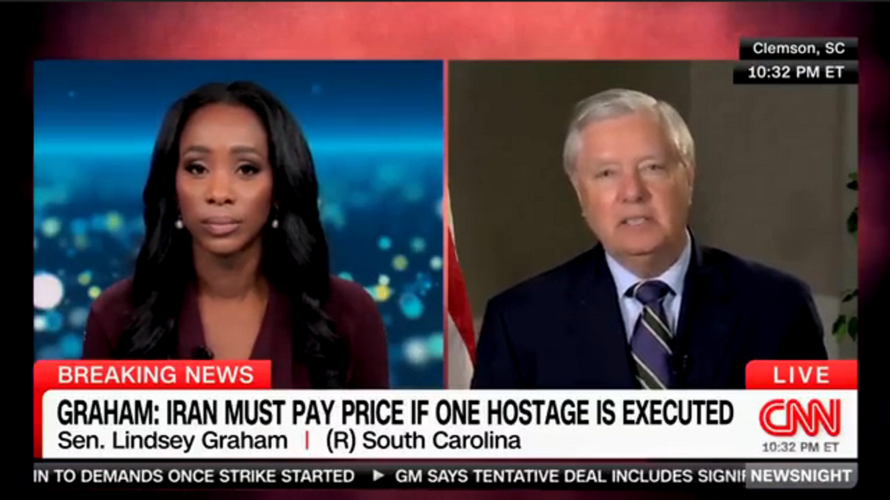 "Lindsey 'Lady G' Graham" (Google It) Calls For The Bombing of Iran ...