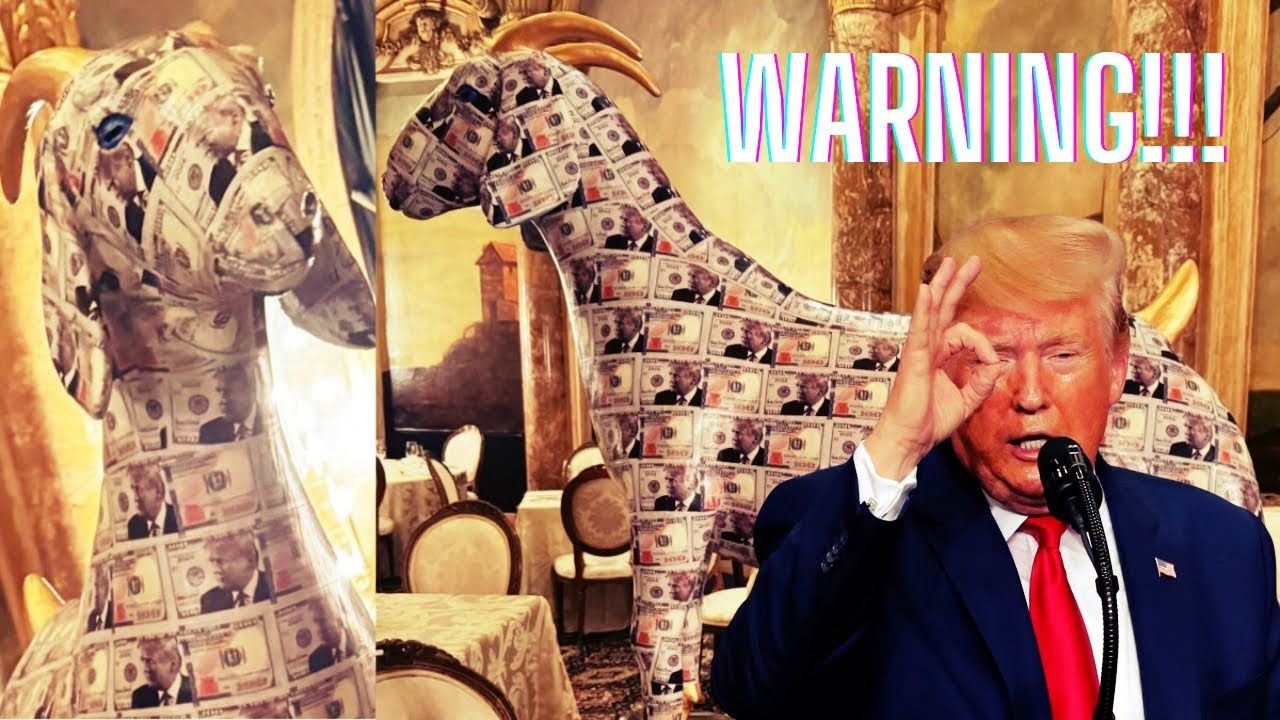WARNING!!!! TRUMP DISPLAYS "GOAT" IDOL AT MAR-A-LAGO!!! - Brighteon .com