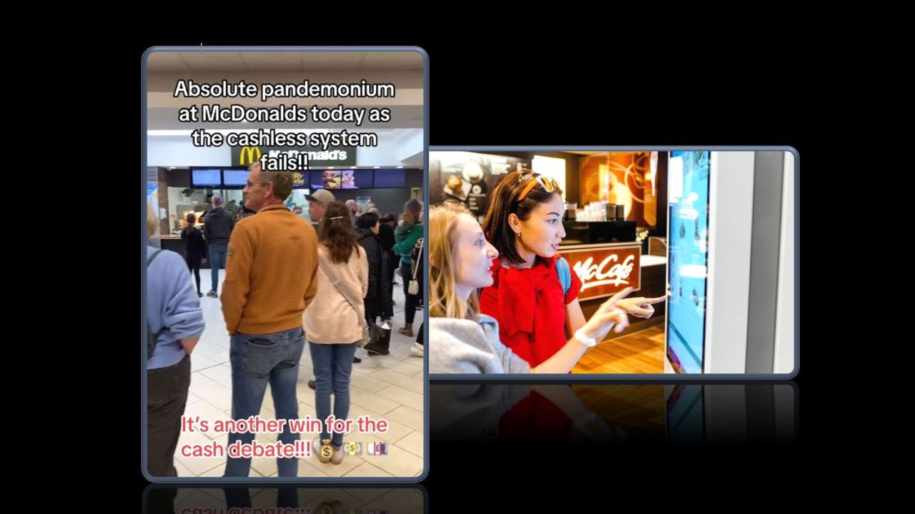 Absolute Pandemonium At McDonalds-Cashless System Fails!!! - Brighteon.com