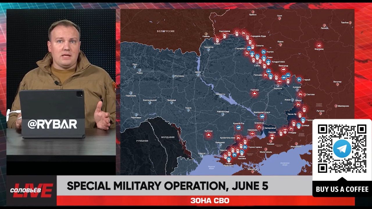 Rybar Live - Special Military Operation, June 5 - Brighteon.com