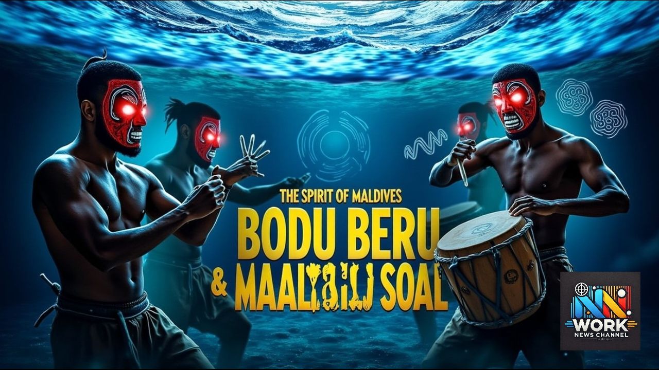 🔥 Shorts The Mysterious Rhythm of the Maldives! 🌊🥁 Bodu Beru, Masks ...