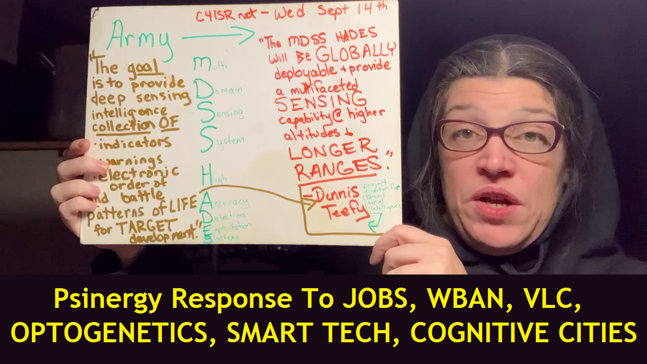 378) Psinergy Response To JOBS, WBAN, VLC, OPTOGENETICS, SMART TECH ...