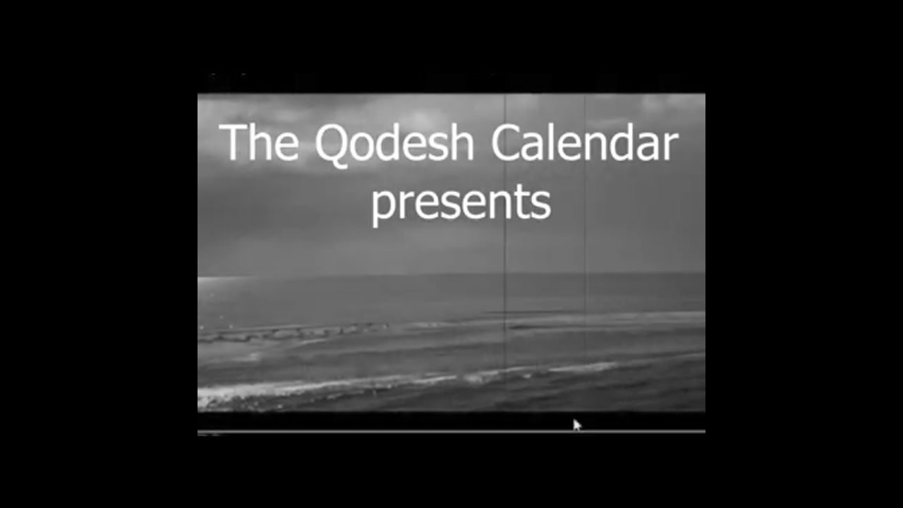 The Qodesh Calendar Brighteon channel go - Brighteon.com