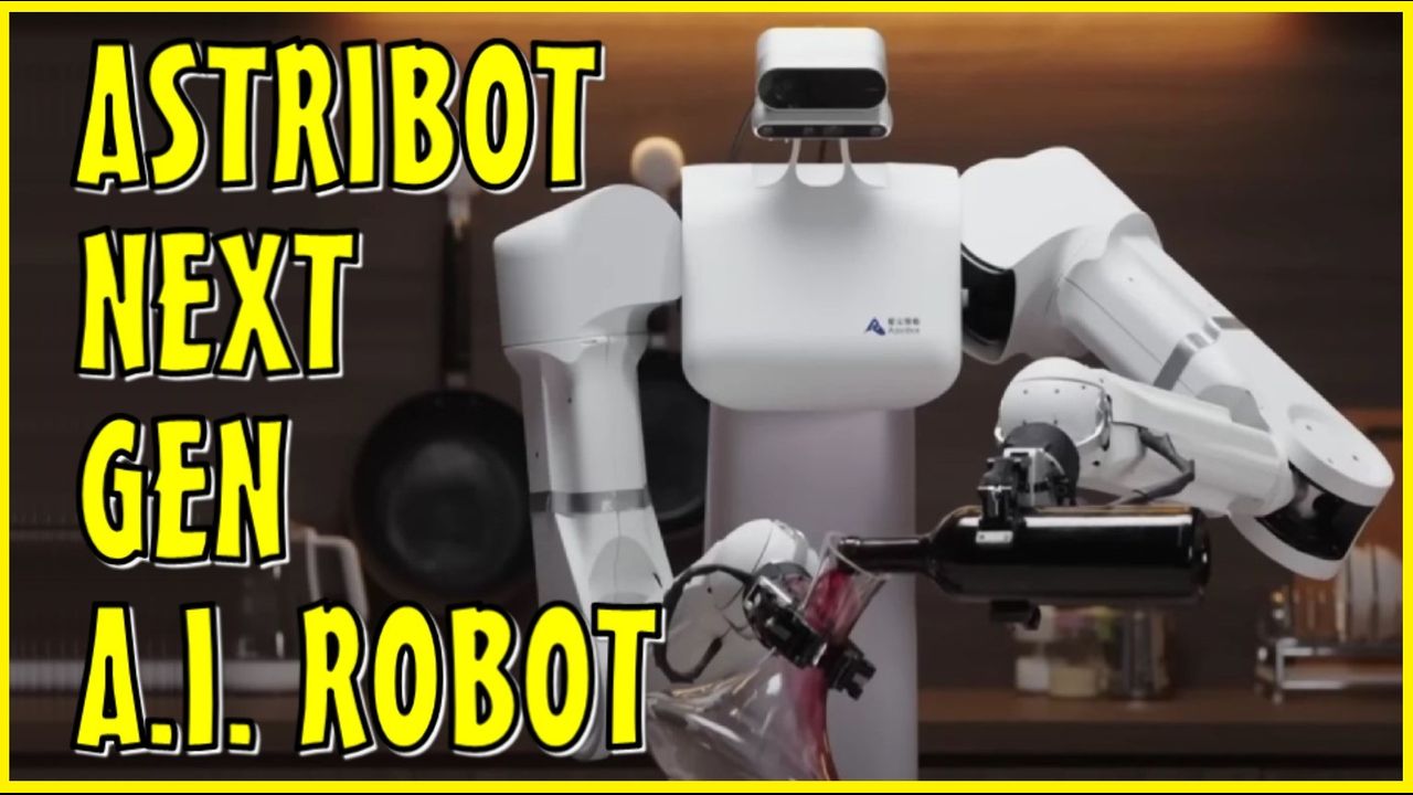 ASTRIBOT S1 NEXT GENERATION A.I. ROBOTICS - Brighteon .com