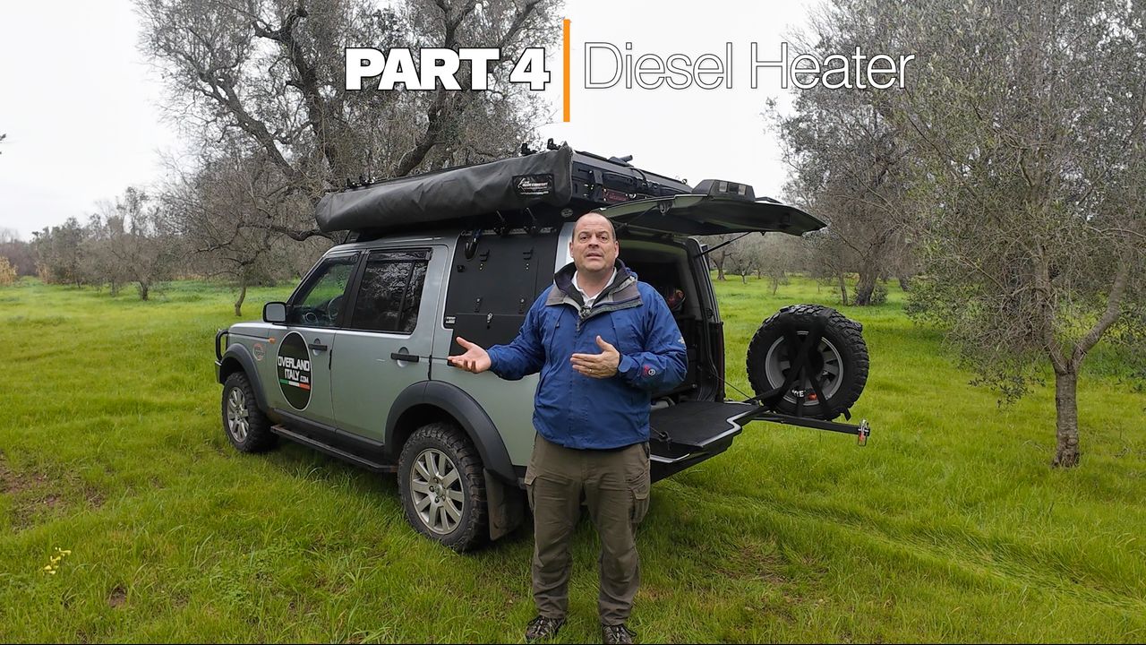 Best LR3 Overlanding Vehicle in the World (Part 4 - Diesel Heater ...