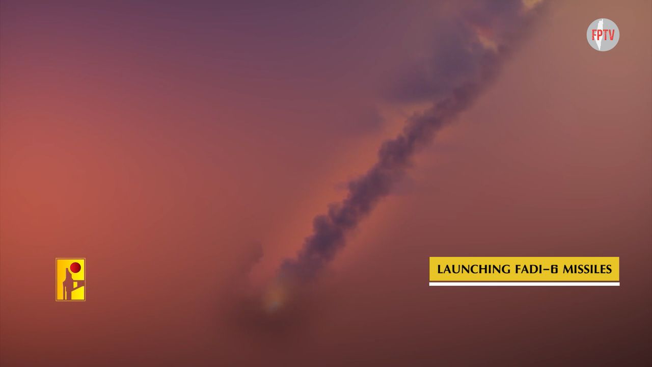 Hizbullah striking the Zionist enemy military bases with drones, FADI-6 ...