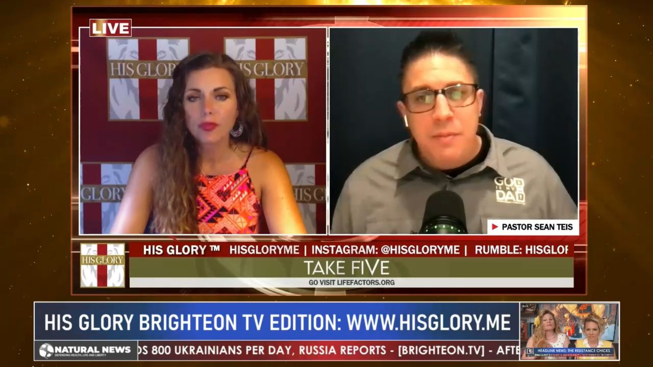 8/25/2023 His Glory Presents: Take Five Brighteon Edition ft. Pastor ...