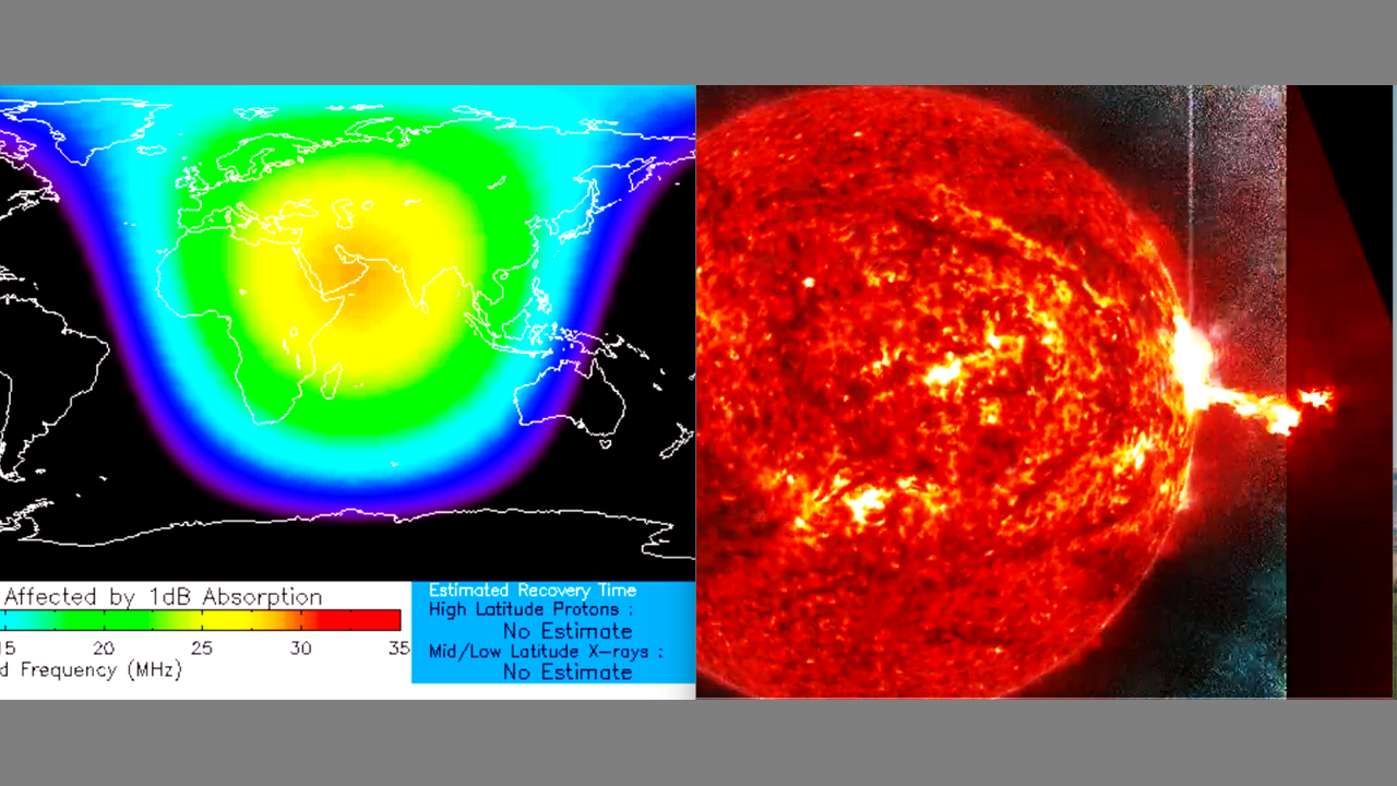 IT'S HAPPENING & IT CAN'T BE STOPPED! HUGE SOLAR FLARE & RADIO BLACKOUT ...