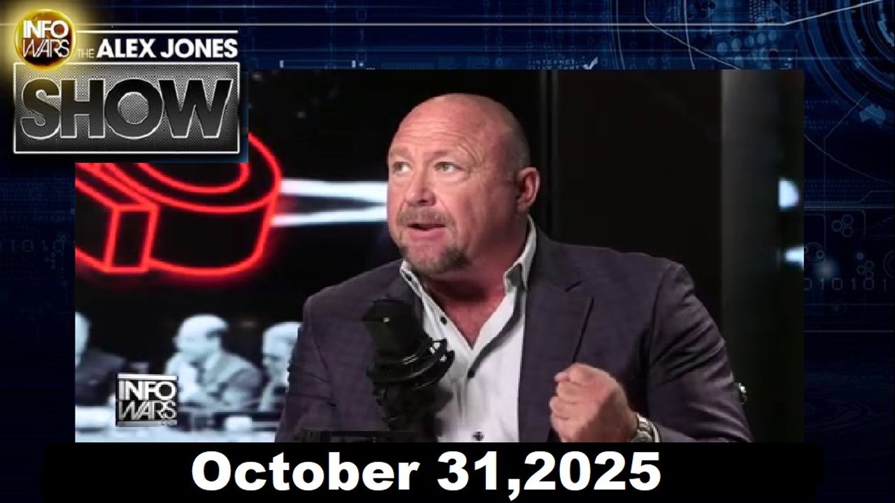 Alex Jones Full Show 10/31/25 Tucker Carlson Man of GOD - Brighteon .com