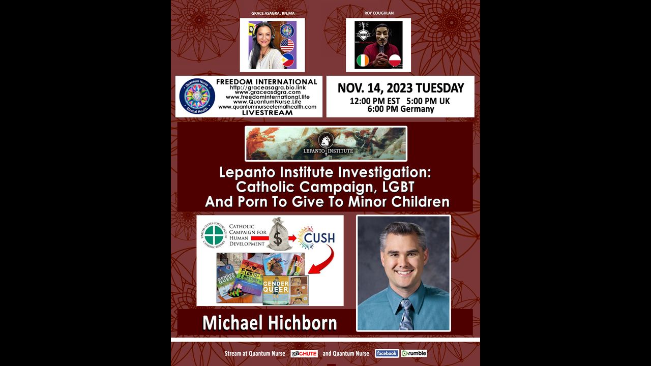 Michael- Hichborn - Lepanto Institute Investigation: Catholic Campaign ...