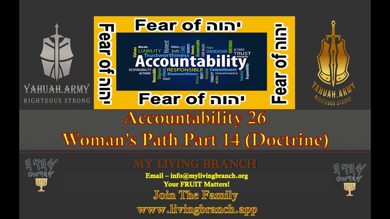 12-29-2023 Accountability 26 Woman's Path 14 (Doctrine) - Brighteon.com