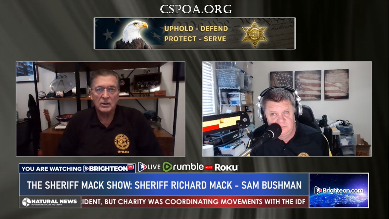 4/9/2024 The Sheriff Mack Show: Sheriff Richard Mack & Sam Bushman ...