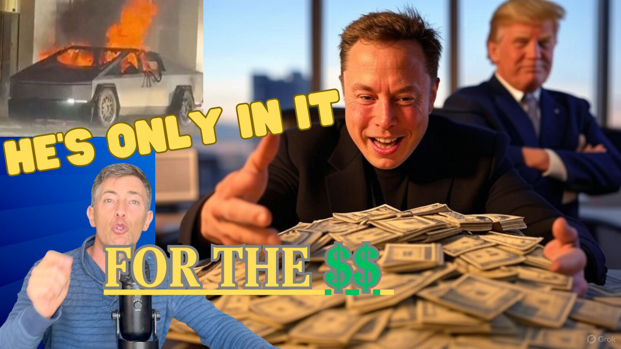 "Elon Musk is ONLY in it for the Money" -- Repeat the NPC's - Brighteon.com