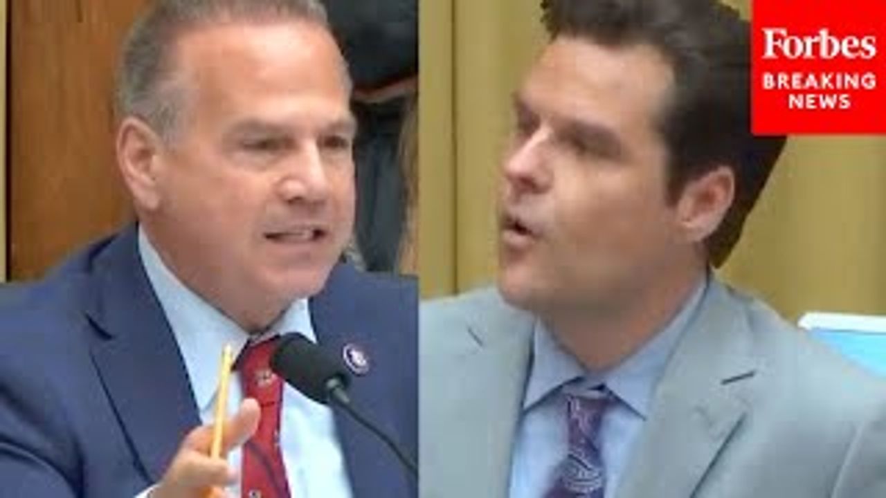 Congressmen Gaetz and Cicilline Clash at Gun Control Hearing: 'Spare Us ...