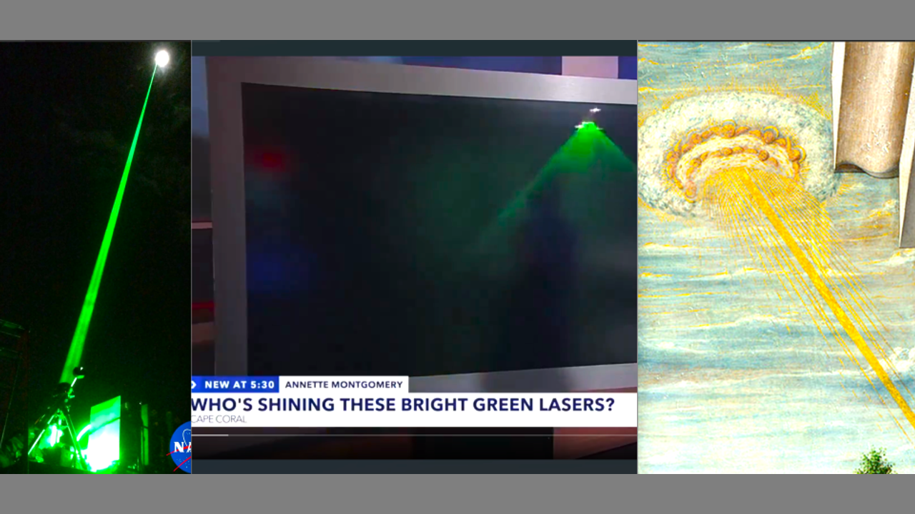 GREEN LASERS OVER FLORIDA-TEXAS-HAWAII-CALI*DIRECTED ENERGY WEAPONS IN ...