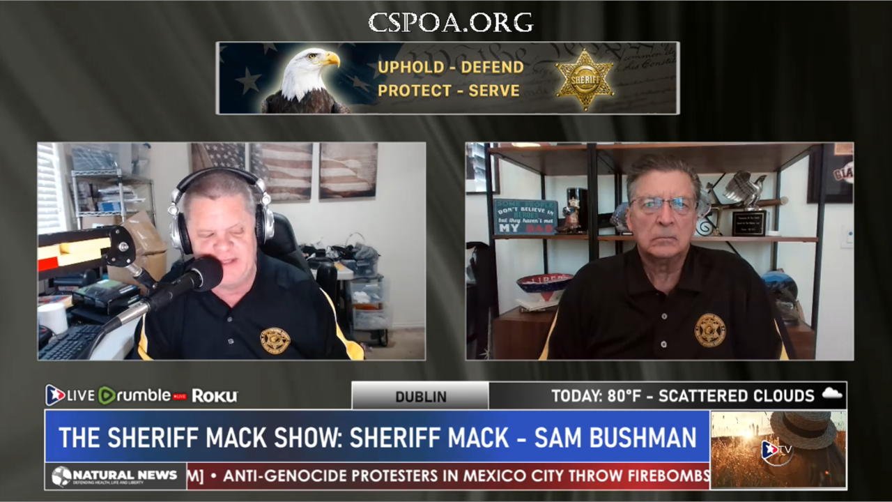 6/4/2024 The Sheriff Mack Show: Sheriff Richard Mack & Sam Bushman ...
